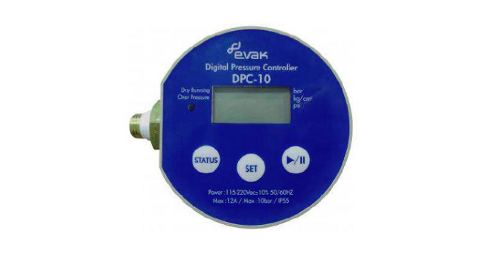 EVAK DPC-10 digitális nyomáskapcsoló - Evac - Vipkert.hu webáruház